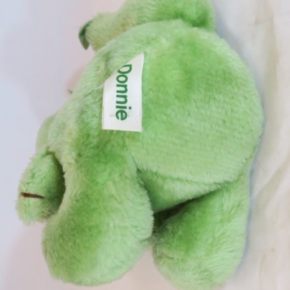 Russ | Toys | Vintage Russ Green Donnie Dinosaur Stuffed Plush Made In ...